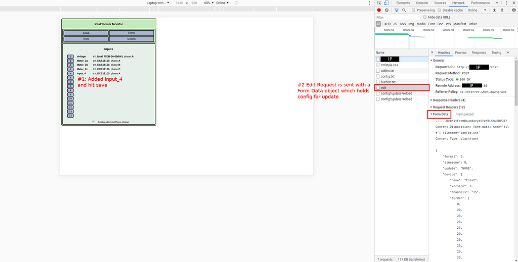 HTTP API Request to edit config [RESOLVED] - Support - IoTaWatt User ...