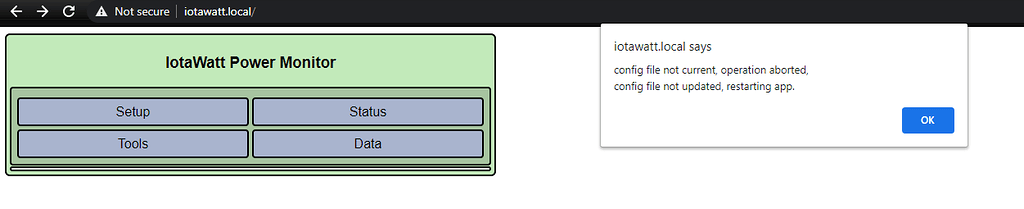 504 error in log with InfluxDB - resolved - Support - IoTaWatt User Community