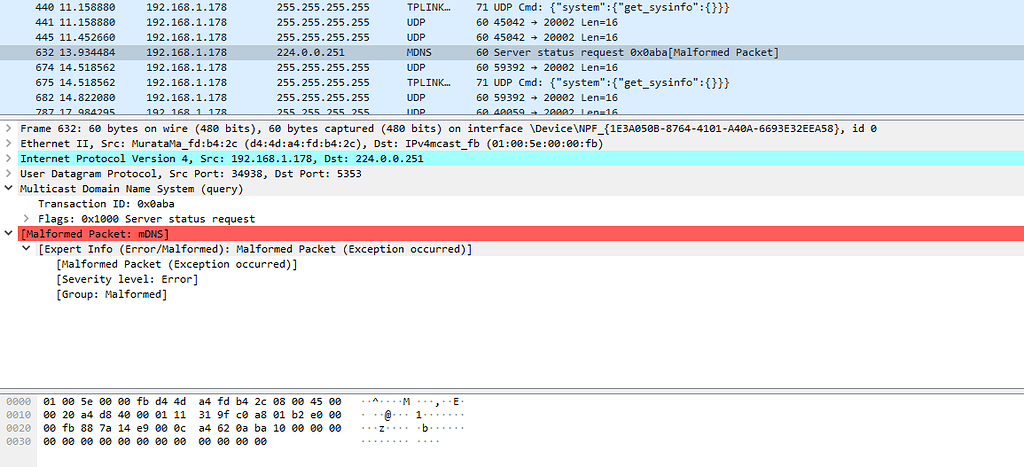 Malformed mDNS packet causing reboot - Support - IoTaWatt User Community